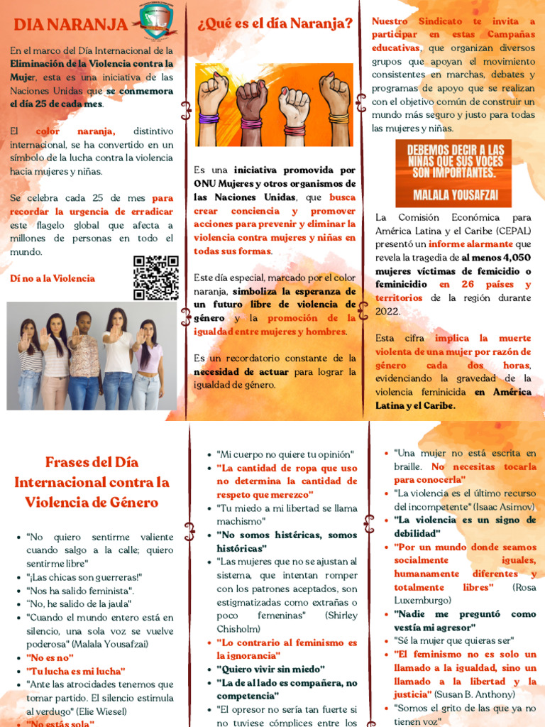 Dia Naranja - Tríptico - 04 | PDF