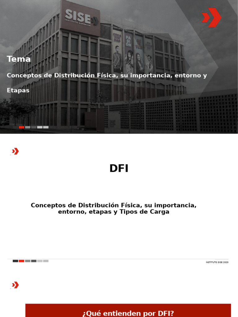 DFI 2 - Conceptos de Distribución Física, Su Importancia, Entorno, Etapas y Tipos de Carga | PDF