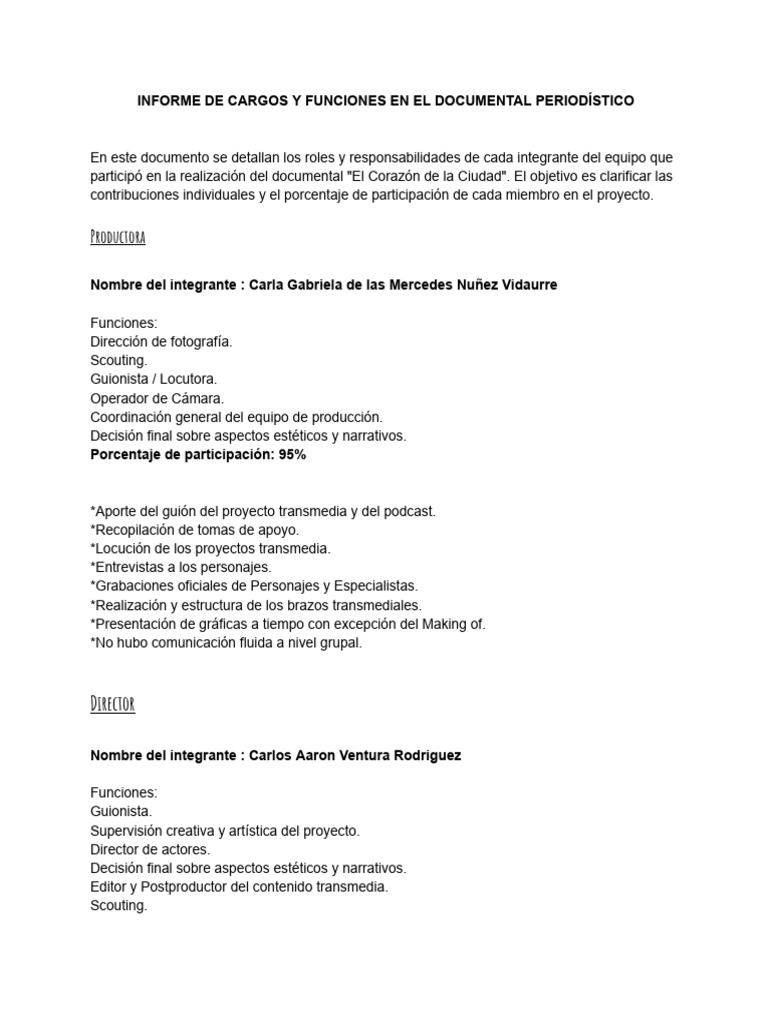 Informe Grupal | PDF