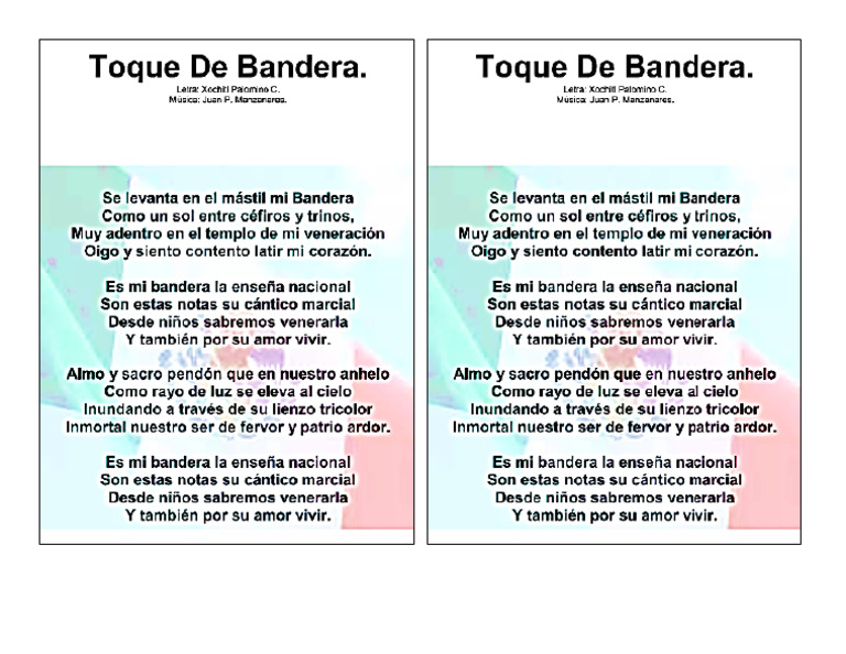 Toque de Bandera | PDF
