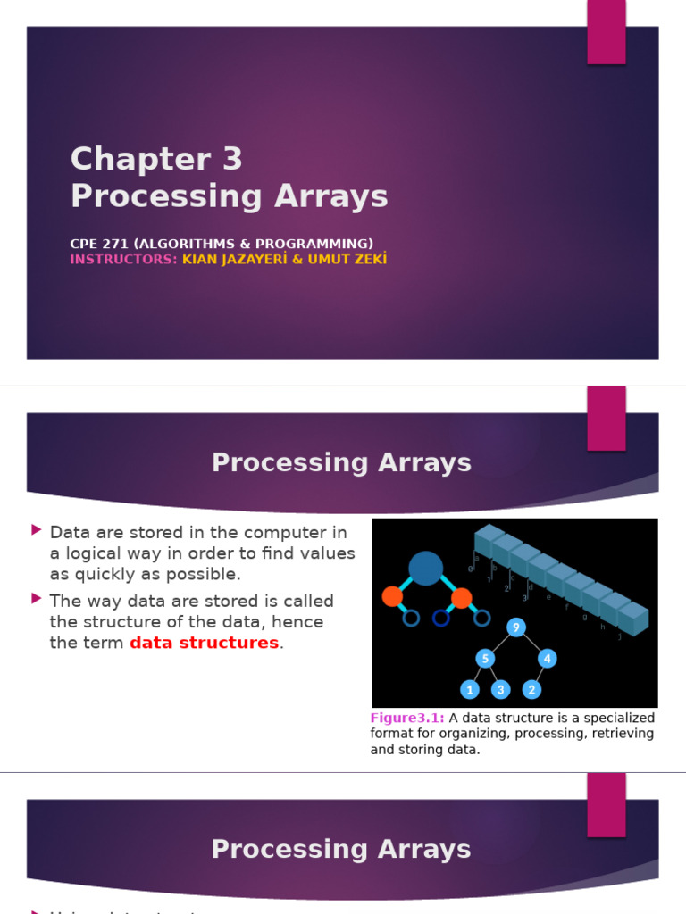 ch2 Two Dimensional Arrays | PDF