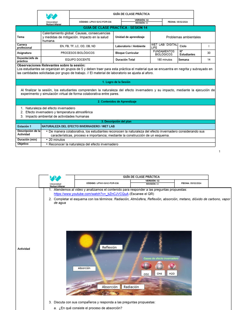 Annotated-Guía de Práctica Modelo - Procesos Biológicos - Semana 14 ...