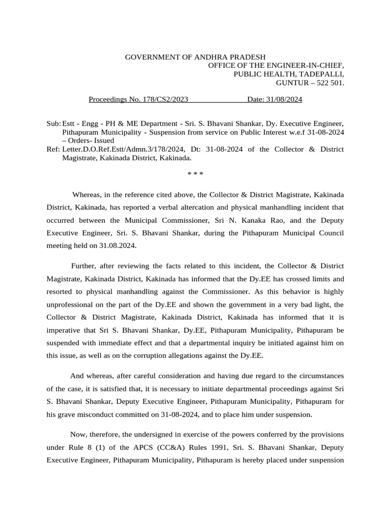 Govt Orders | PDF
