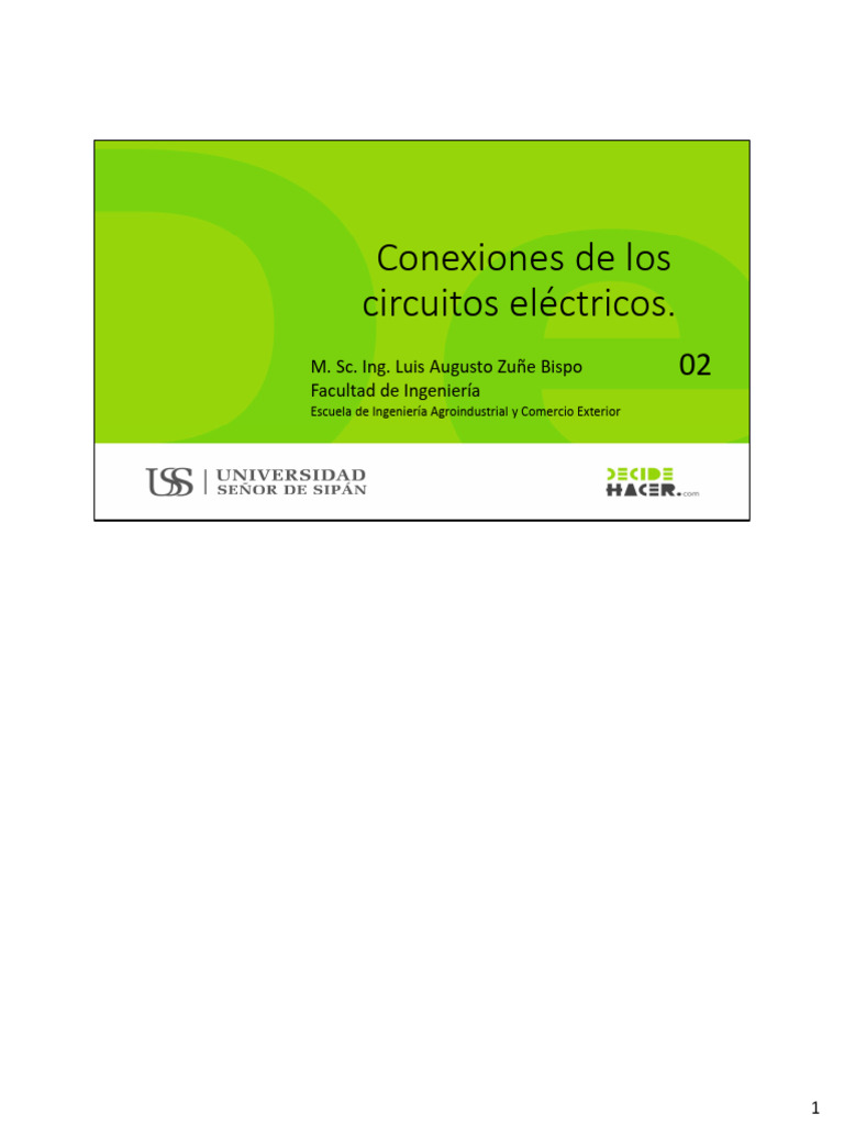 Tema 2 Conexiones Circuitos | PDF