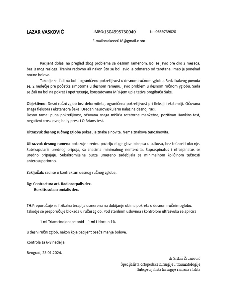 Pacijent 6 | PDF