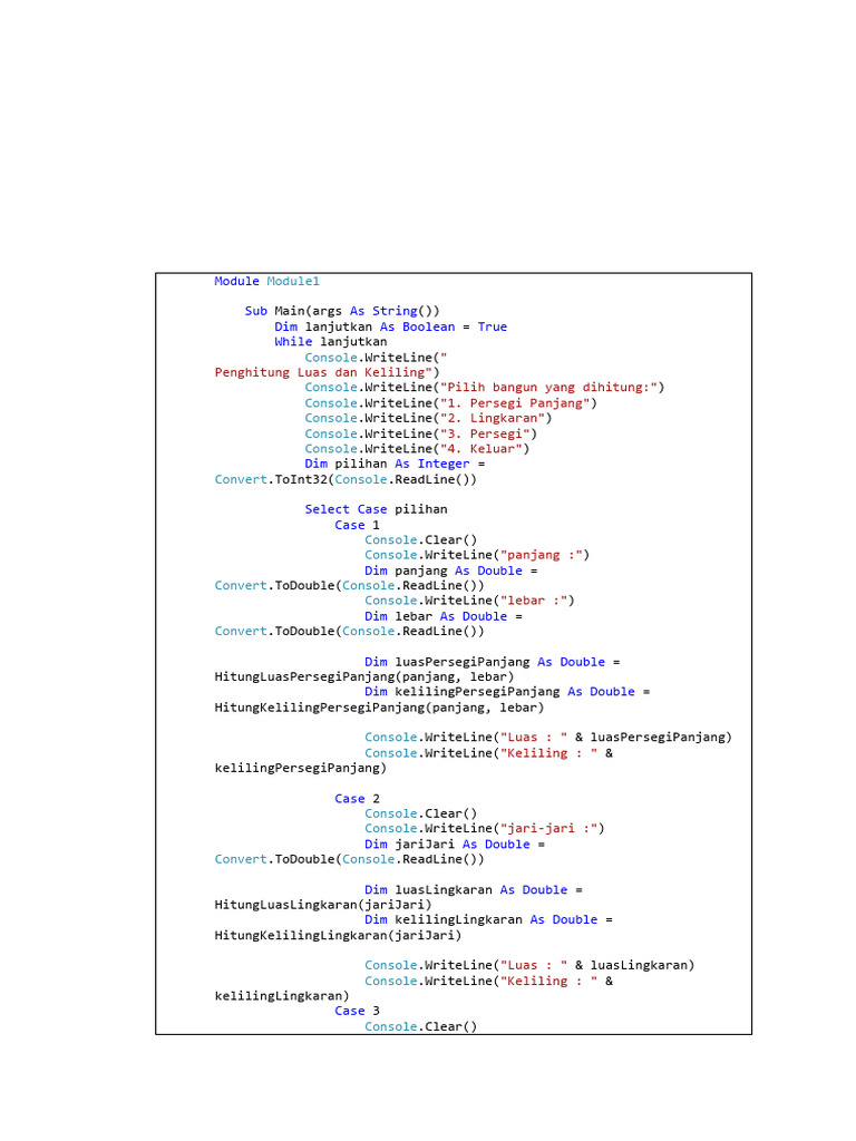 Tugas Individu 2 Pemrograman - Ahmad Husain Salim - H1e023074 - Kelas B ...