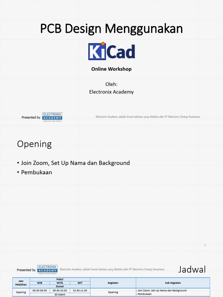 Tutorial KICAD | PDF