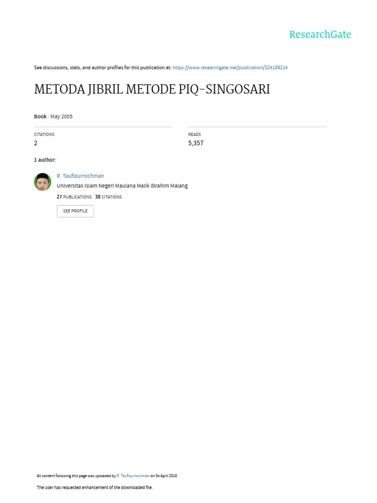 Ring Kasan Buku Me To Dej I Bril | PDF