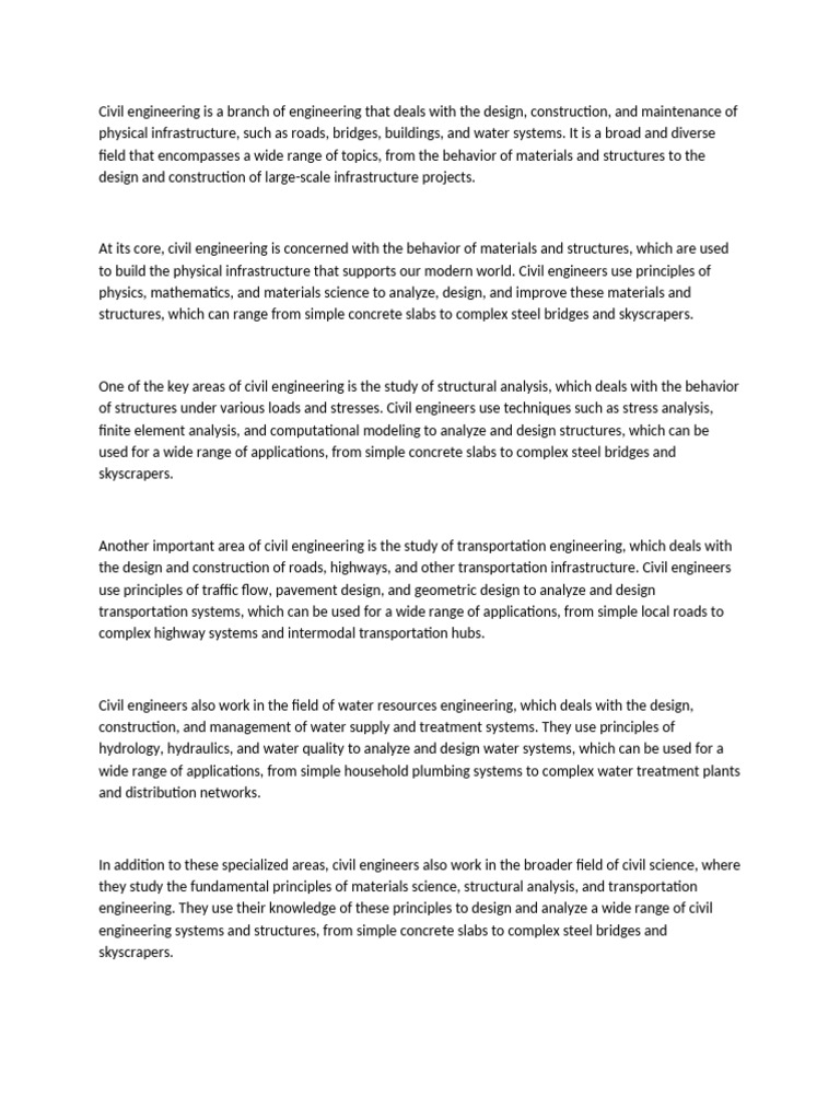 Civil Engineering Notes | PDF | Civil Engineering | Engineering