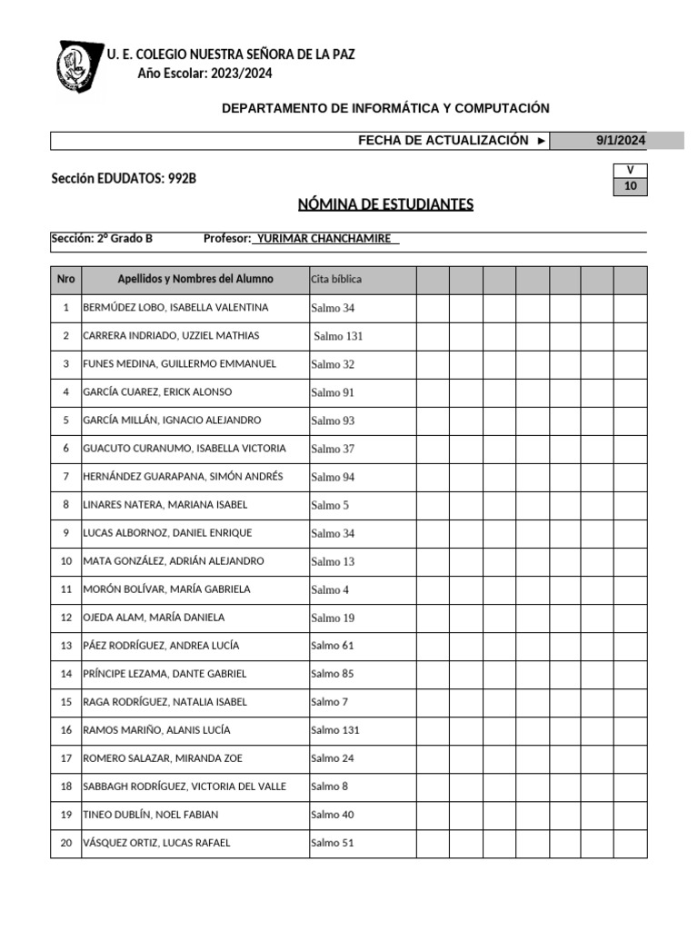 2° Grado B 2023-2024 | PDF