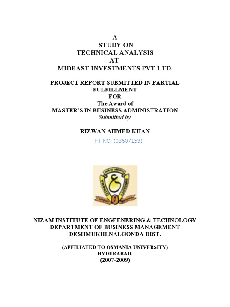 Technical Analysis | Download Free PDF | Technical Analysis | Moving ...
