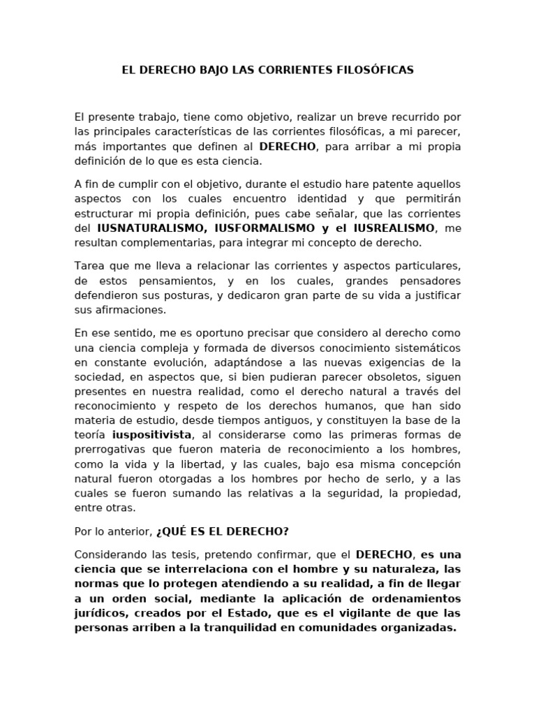 Que Es El Derecho.2 | PDF