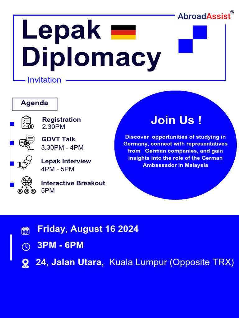 Invitation Lepak Diplomacy | PDF