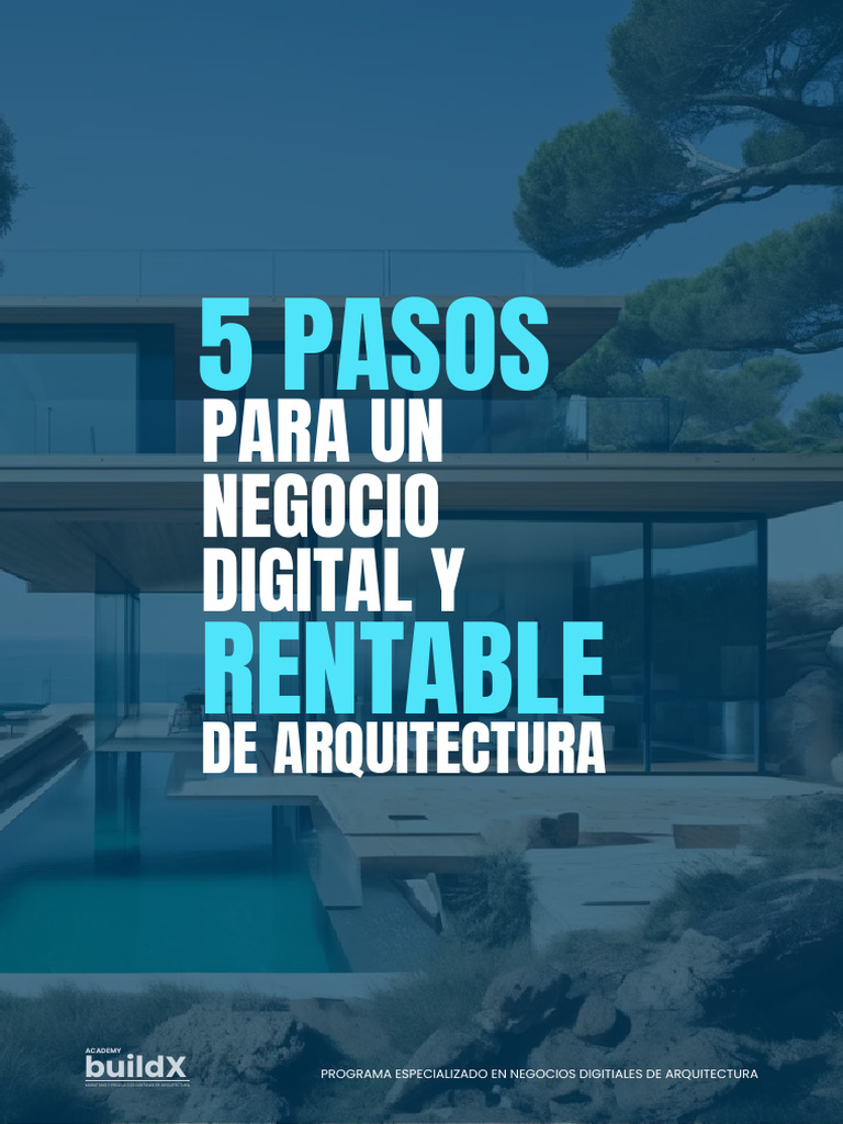 5 Pasos para Un Negocio Digital y Rentable de Arquietctura | PDF