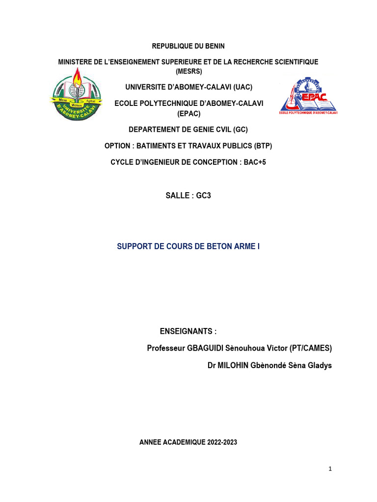 Ba I GC3 Epac | PDF