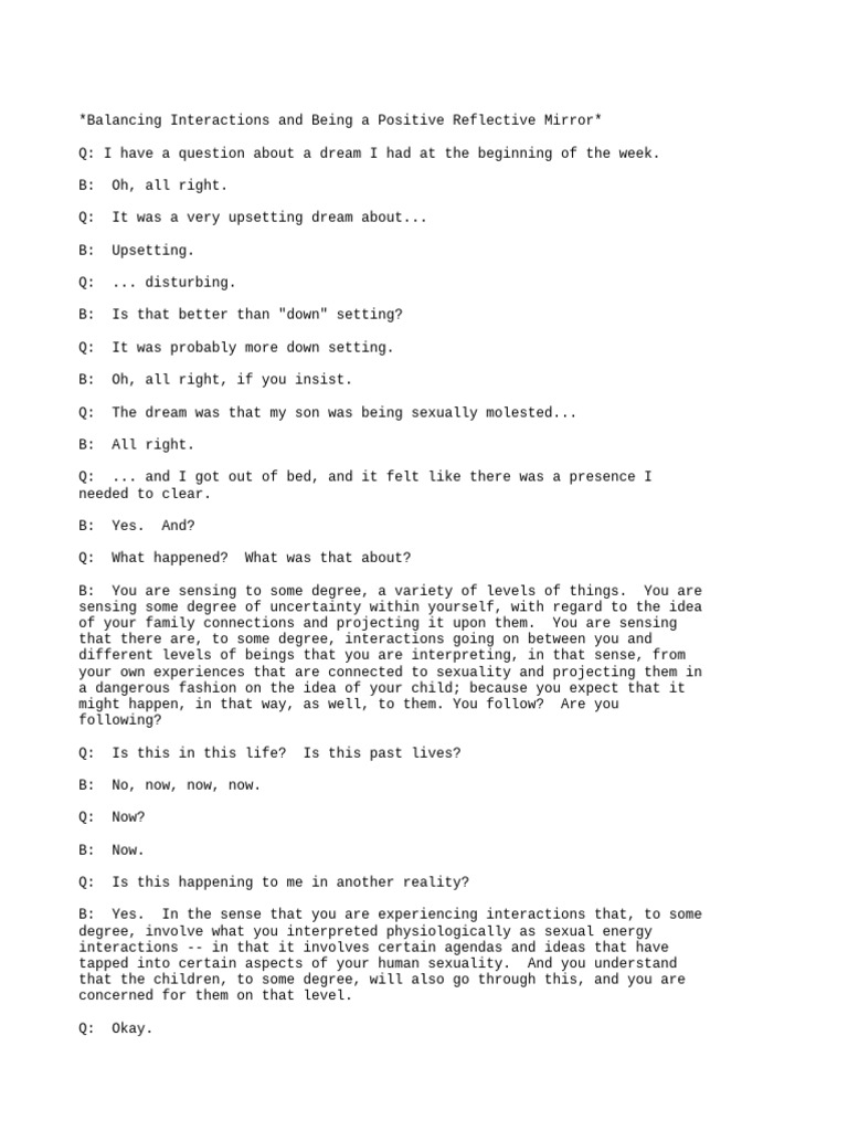 BASHAR - Balancing - Interactions - and - Being - A - Positive - Reflective - Mir 1 | PDF