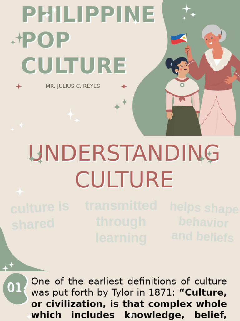 Philippine Pop Culture Presentation | PDF