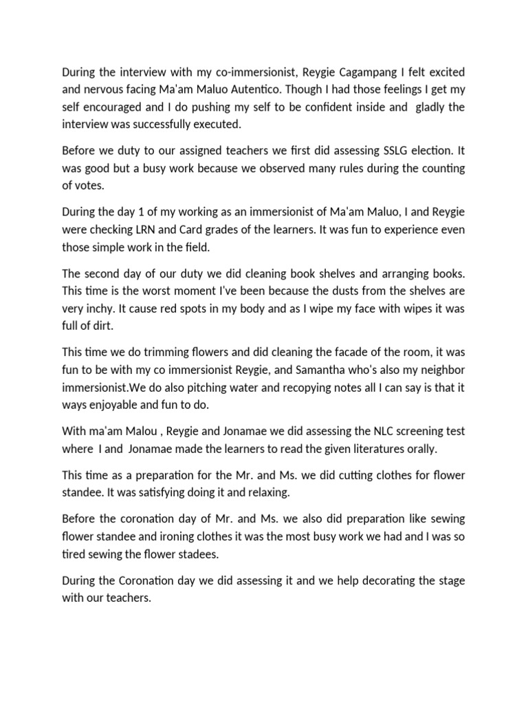 Narative in Immersion | PDF