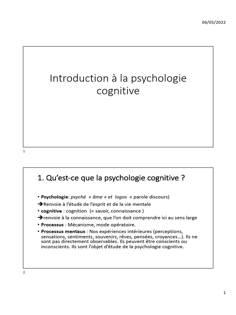 Intro Psycho | PDF