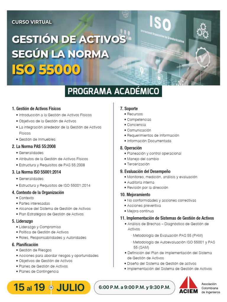 PDF Gestion de Activos La Norma ISO 55000 | PDF