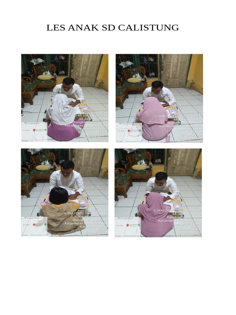 Les Anak SD Calistung | PDF