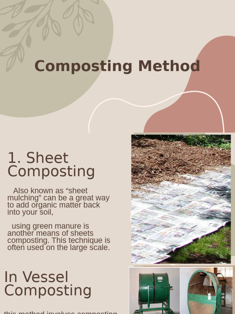 Composting Method PPT 1 | PDF