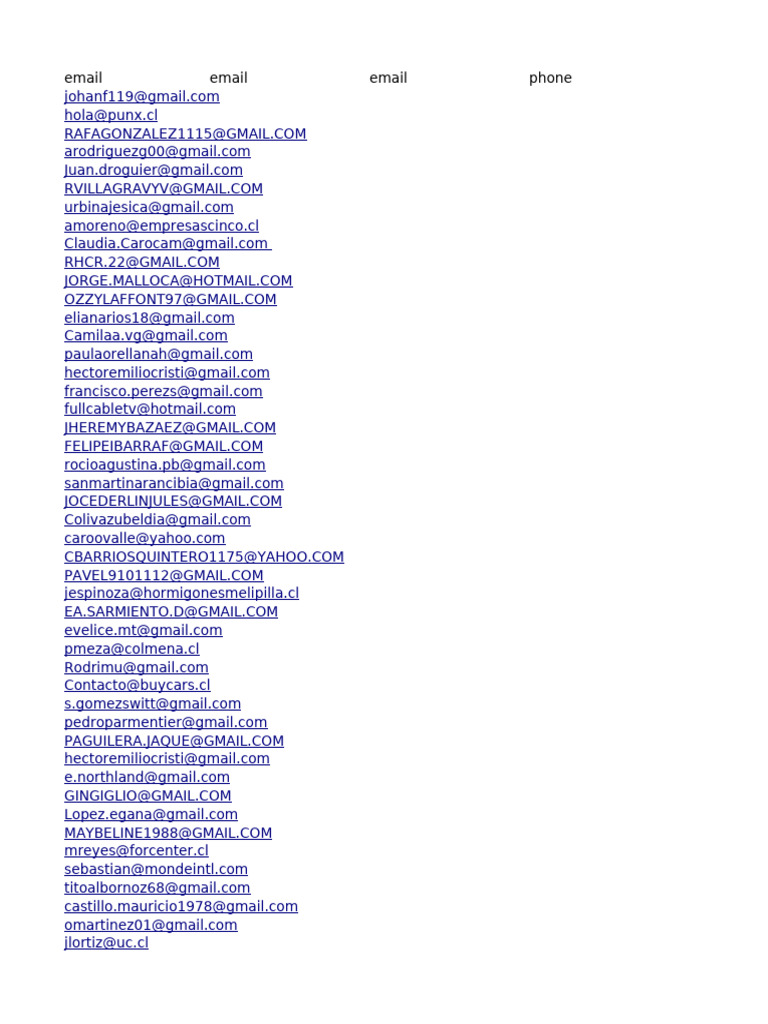 Example Value Based Audience File | PDF