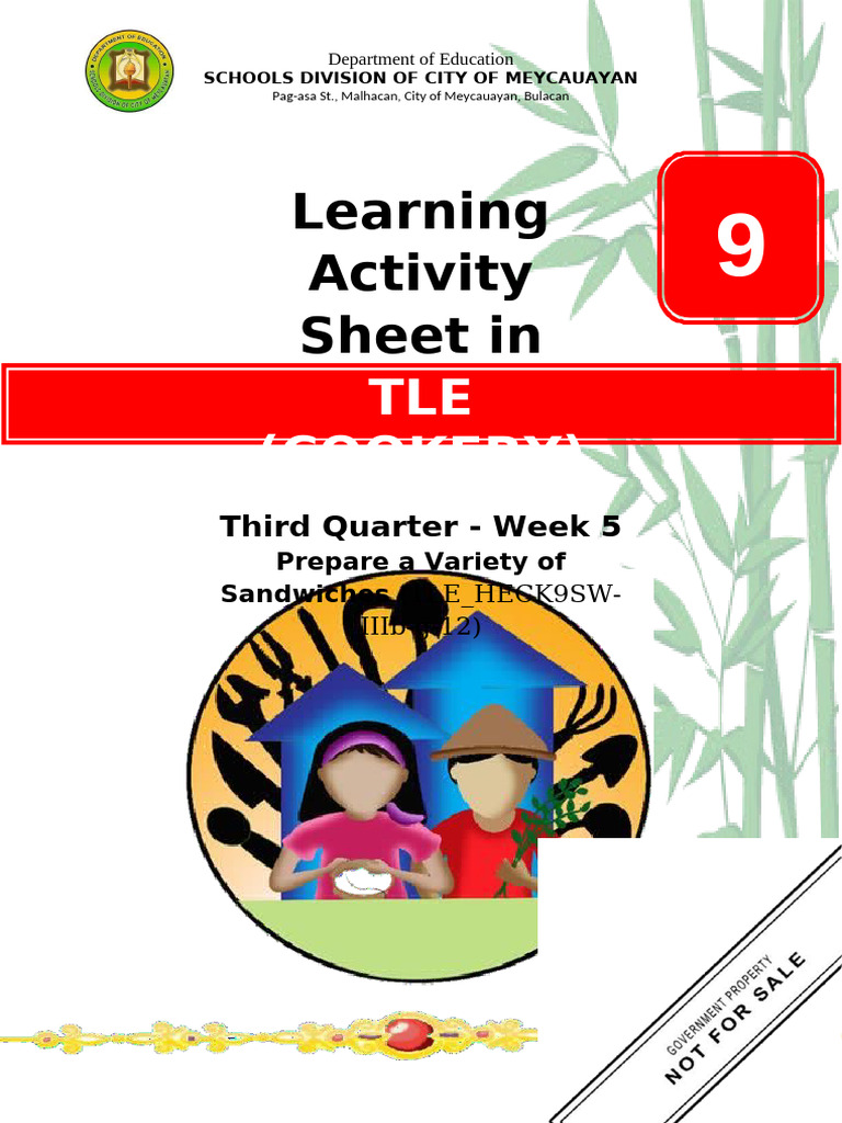 Apw Cookery 9 Las Q3 Week5 | PDF