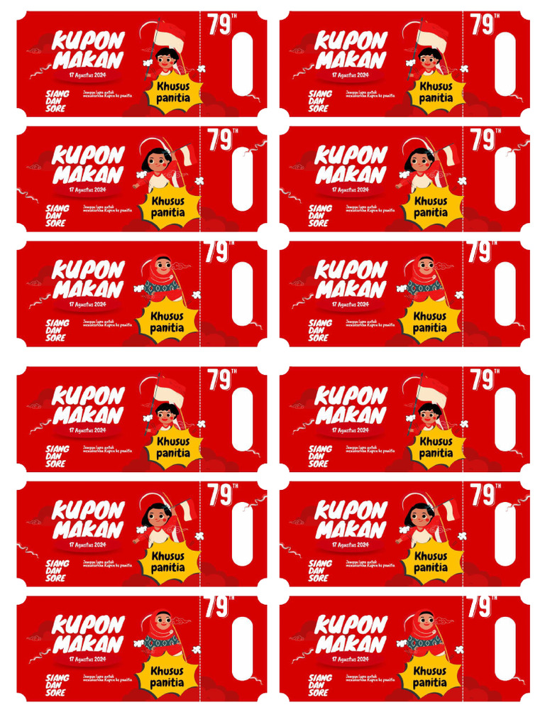 Kupon Makan Wanoro | PDF