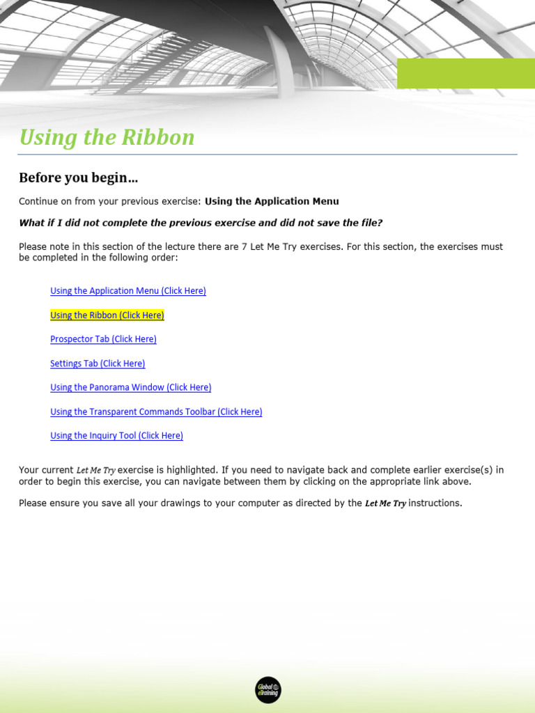 002using The Ribbon | PDF