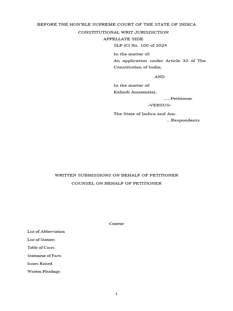 Law Paper 1 | PDF