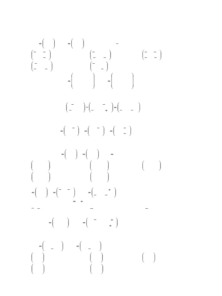 Operasi Hitung Matriks | PDF | Matrix Theory | Linear Algebra