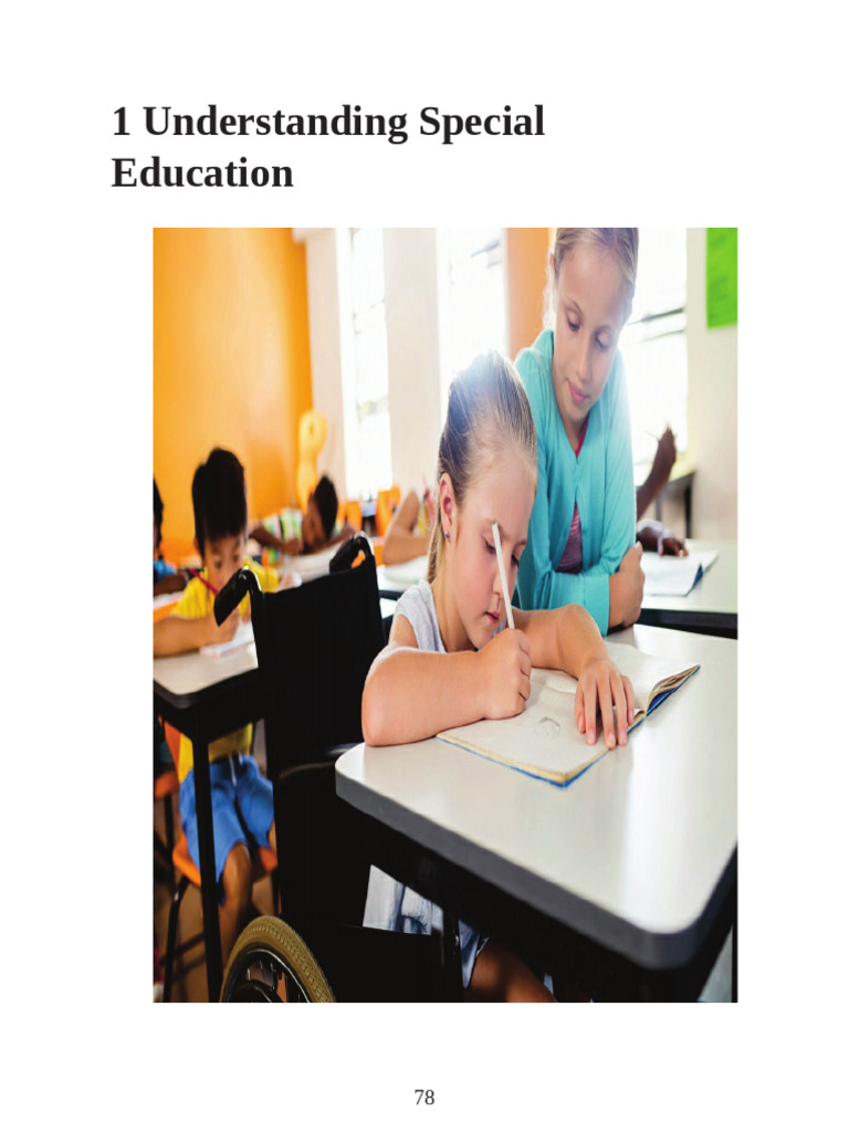 CH 1 - TEXTBOOK - Special Education Contemporary Perspectives For ...