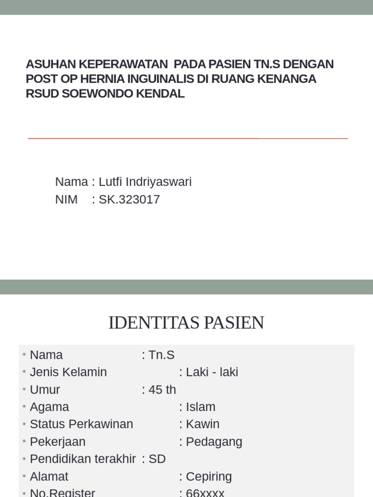 Askep Kenanga Lutfi | PDF