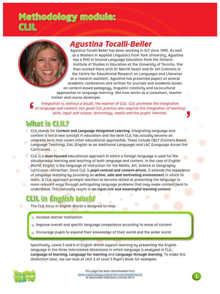 CLIL | PDF