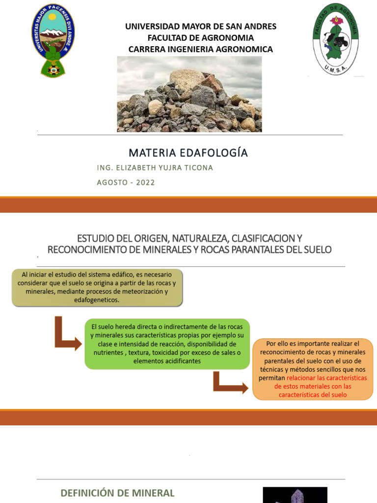 Tema 4 Minerales y Rocass | PDF