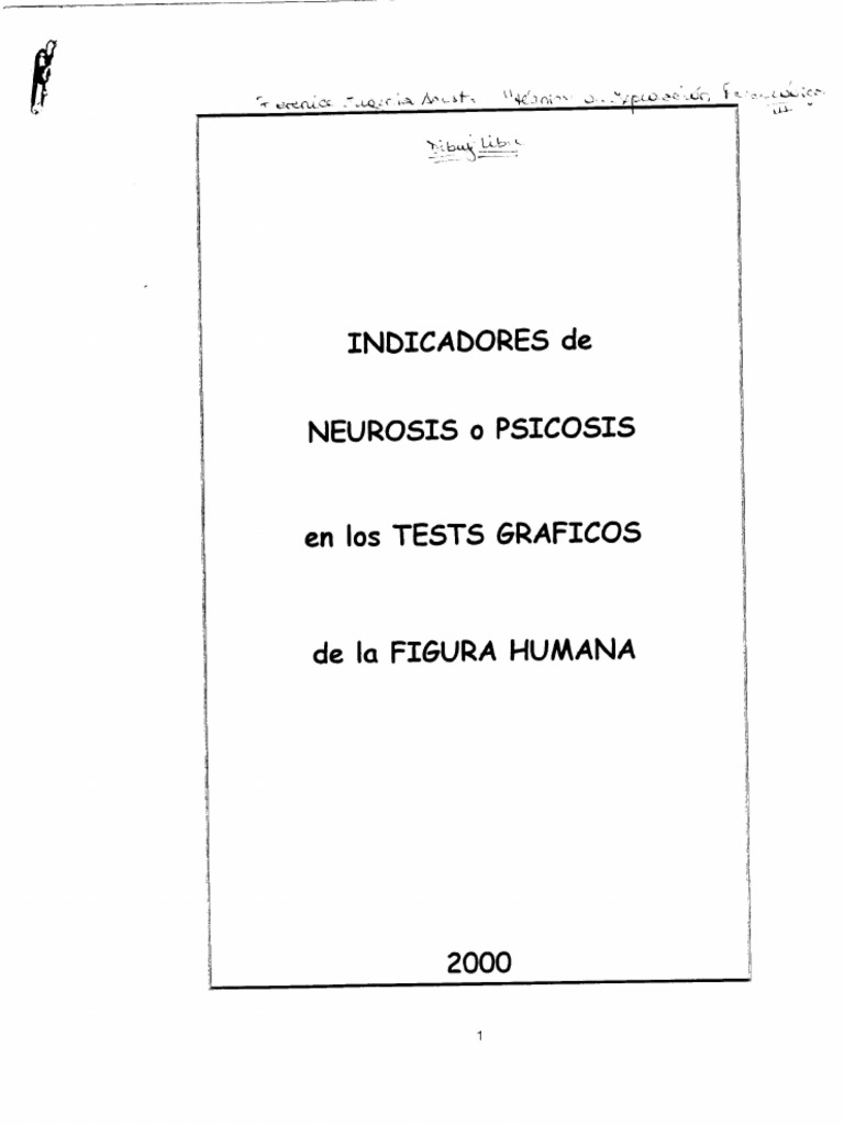 Indicadores de Neurosis o Psicosis en Los Test | PDF