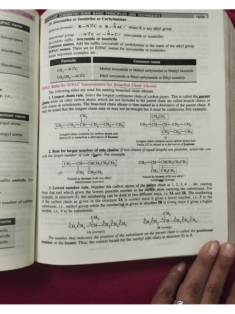 Iupac Rules | PDF