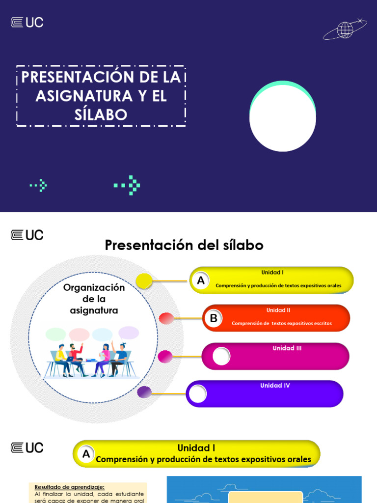 S1. Presentación y Estructura Del Discurso Expositivo | PDF