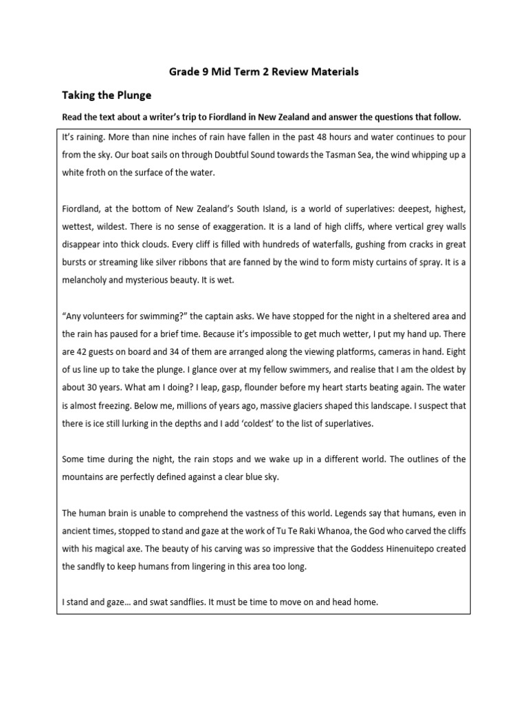 G9 - Midterm 2 - Review Pack | PDF