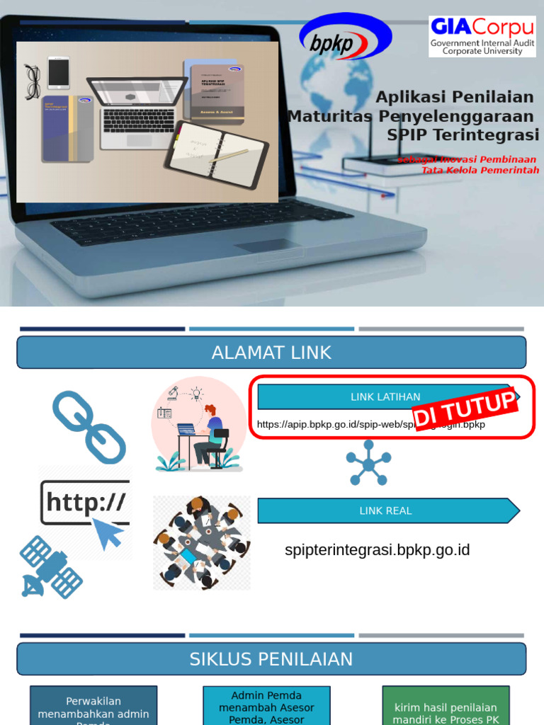 Pengenalan Aplikasi E-SPIP | PDF