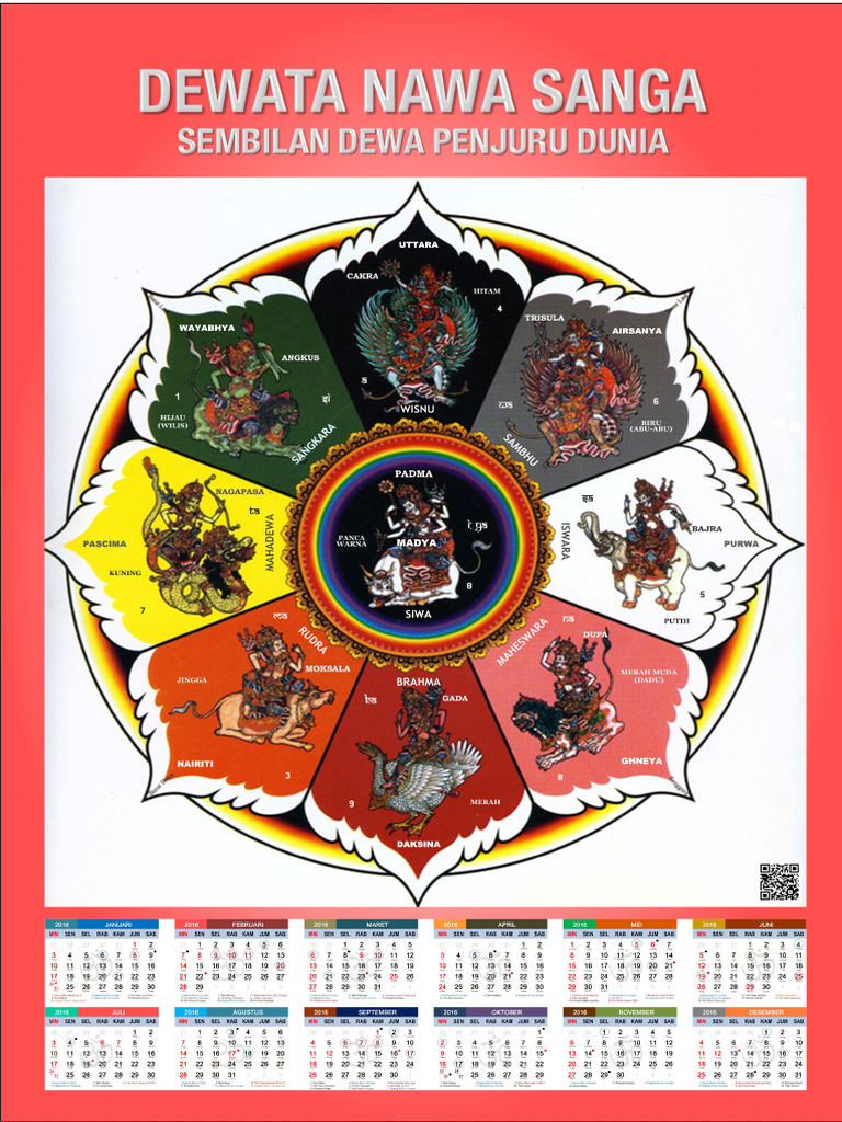 Kalender Bali 2016-Edisi Dewata Nawa Sanga | PDF