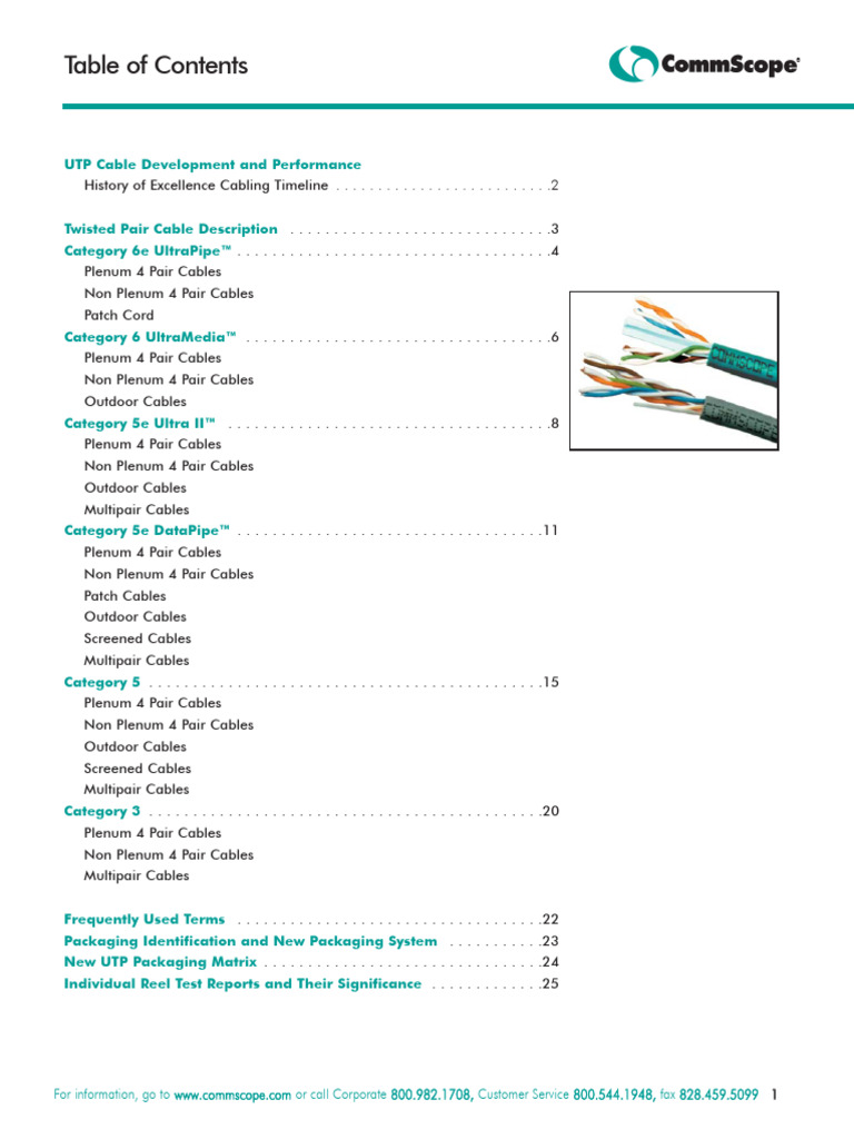 Utp Catalog | PDF