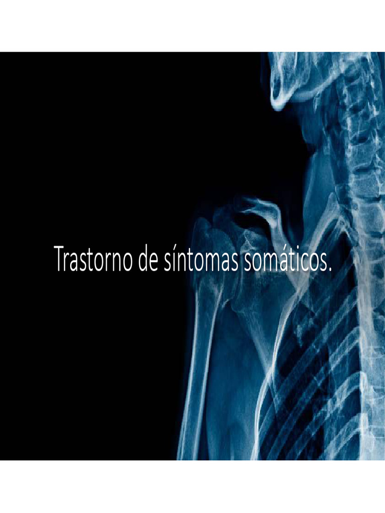 Trastornos de Síntomas Somáticos | PDF