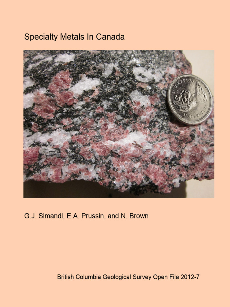 Specialty Metals in Canada | PDF
