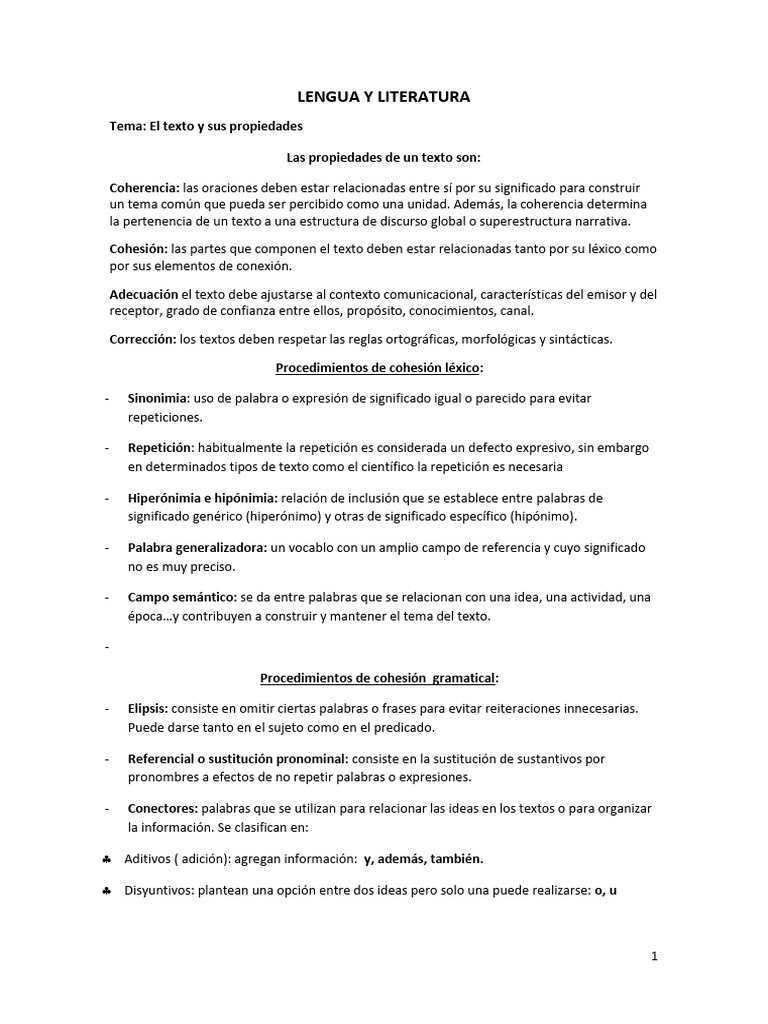 Elementos Textuales y Texto Expositivo | PDF