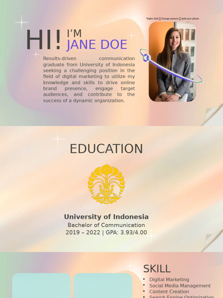 Contoh Portofolio Lamaran Kerja | PDF
