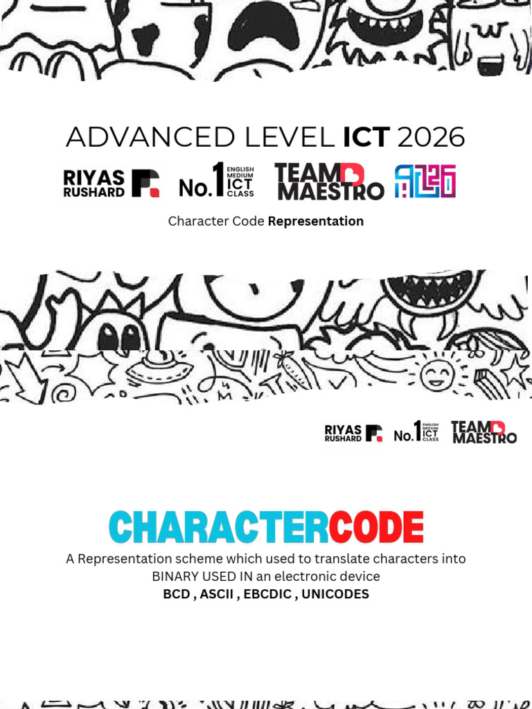 Number System - Advanced Level New Batch - Character Codes | PDF