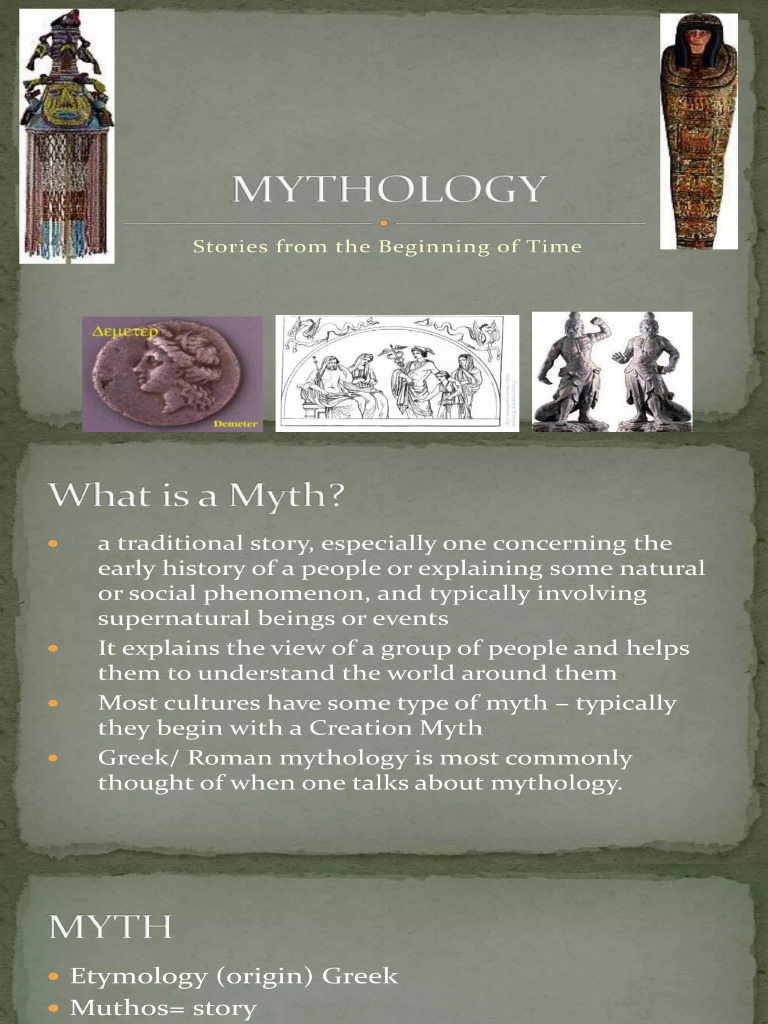 Introduction To Mythology | PDF
