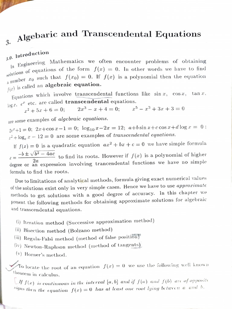 Order Of Convergence And Error Pdf